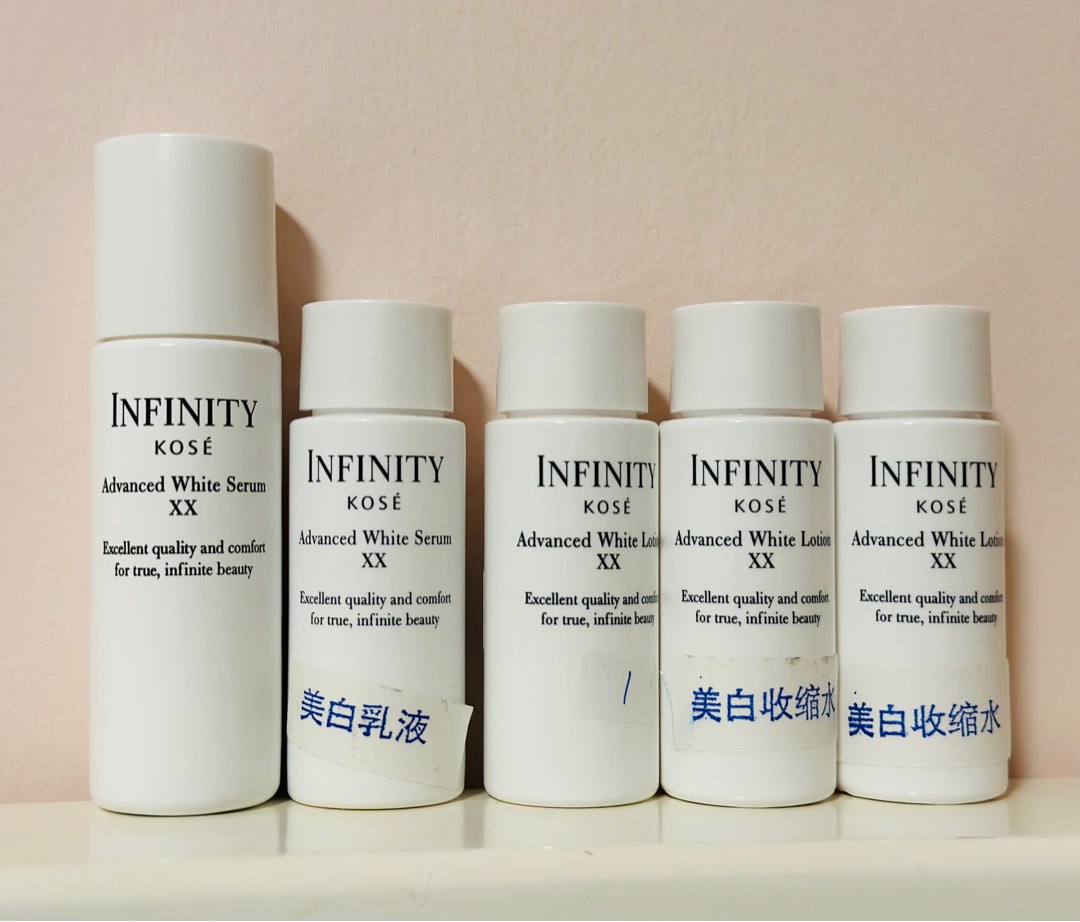 Kose Infinity Advanced White Serum and White lotion, Beauty & Personal Care, Face, Face Care on ...
