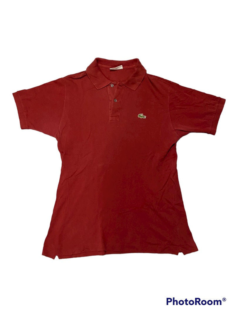Lacoste Maroon Polo Shirt, Men's Fashion, Tops & Sets, Tshirts & Polo ...