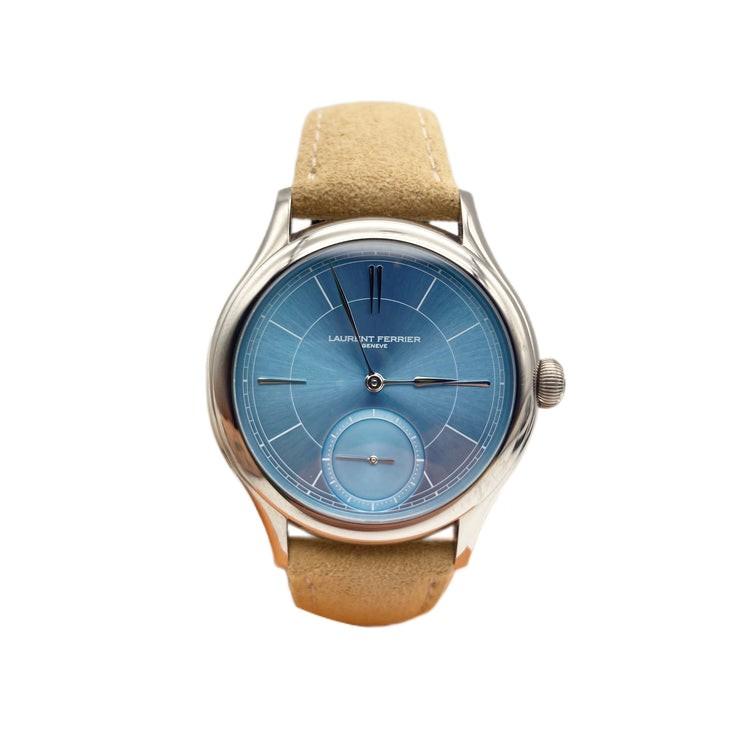 Laurent Ferrier Classic Micro Rotor Ice Blue, Luxury, Watches on Carousell
