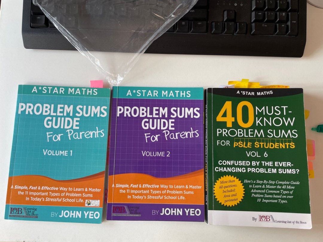 Learning Out of the Box - PSLE MATH Problem sums, Hobbies & Toys, Books ...