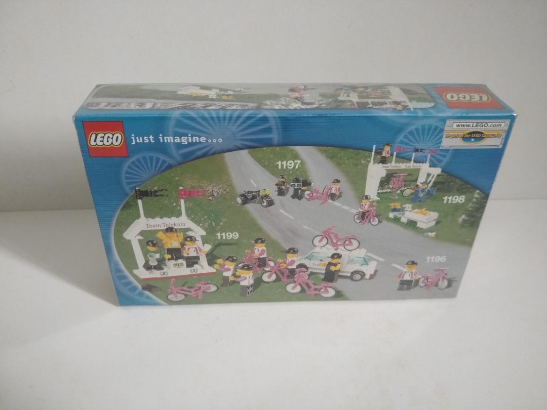 LEGO 1198 Telekom Race Cyclists and Service Crew 單車隊, 興趣及遊戲, 玩具 & 遊戲類 ...