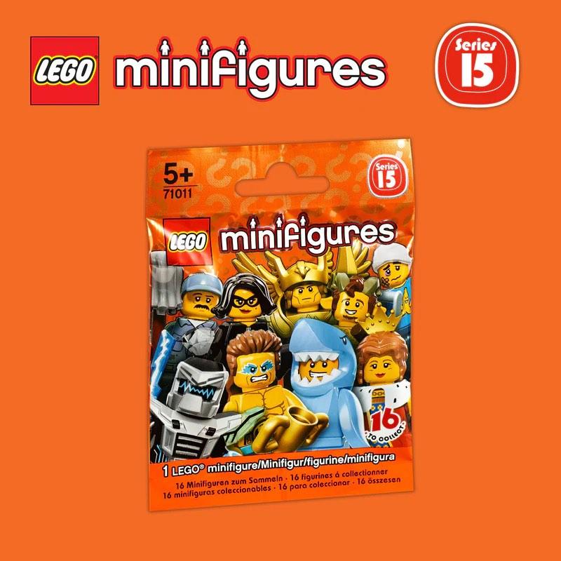LEGO® 71011 Minifigures Series 15 (complete set of 16), 興趣及遊戲, 玩具 & 遊戲類 ...