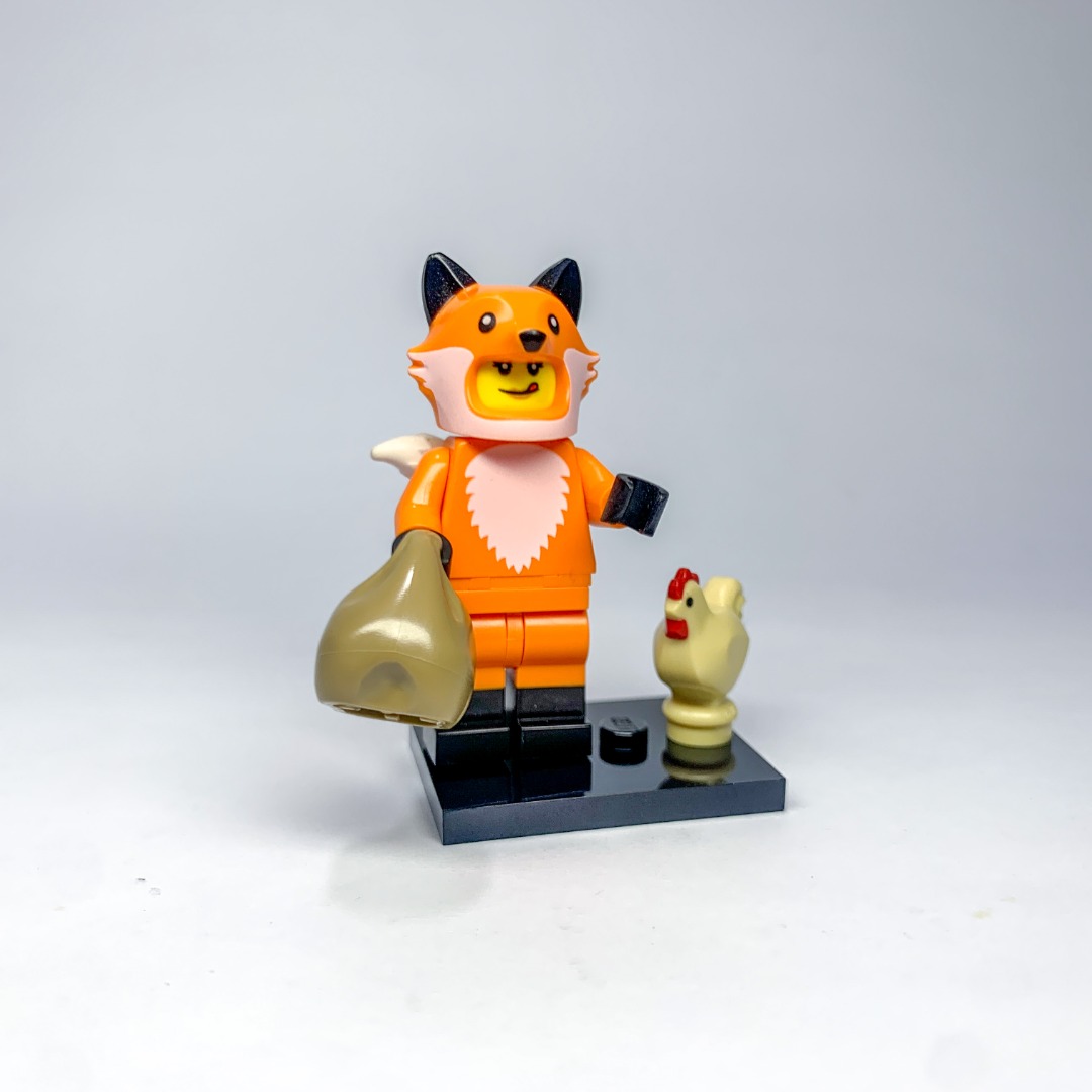 Lego Fox Costume Girl, Series 19, Hobbies & Toys, Toys & Games on Carousell
