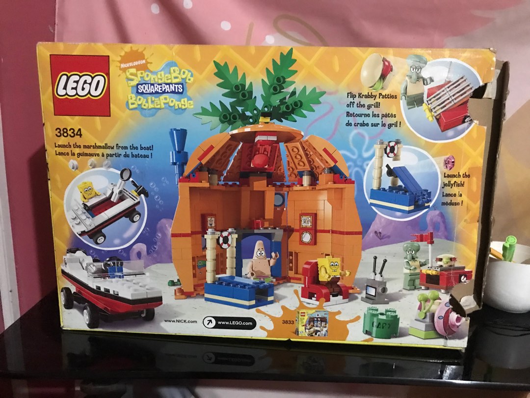 Lego sponge bob, Hobbies & Toys, Toys & Games on Carousell