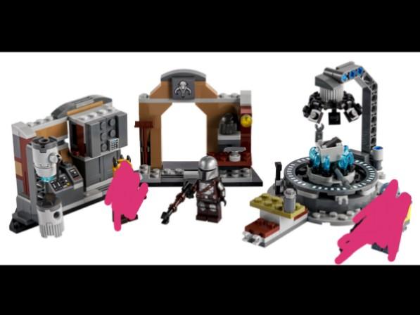 Lego Star Wars 75319 The Armorer's Mandalorian Forge - Incomplete set ...