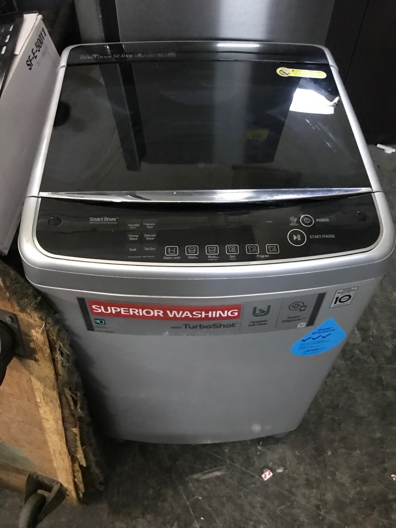LG 12kg washing machine / washer, TV & Home Appliances, Washing ...