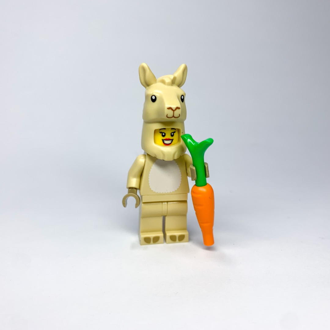 Lego Llama Costume Girl, Series 20, Hobbies & Toys, Toys & Games on ...