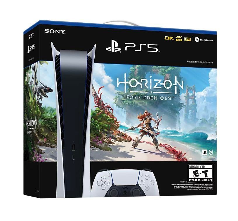 Local PS5 Digital HFW Bundle, Video Gaming, Video Game Consoles ...