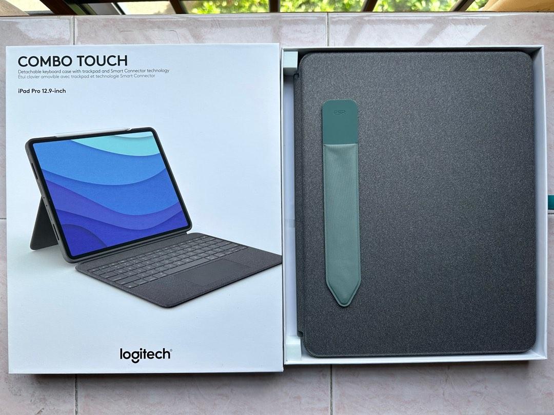 Logitech Combo Touch Keyboard Case for iPad Pro 12.9, Mobile Phones ...