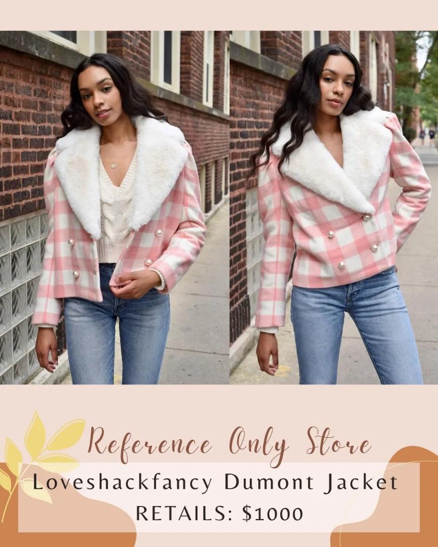 Loveshackfancy Dumont Jacket, Women's Fashion, Coats, Jackets and ...
