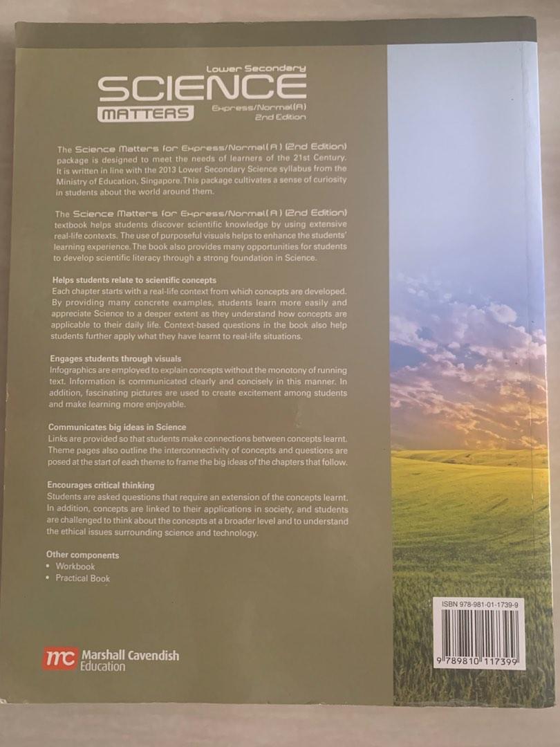 Lower Secondary Science Matters Textbook Volume B (E and NA) (2nd ...