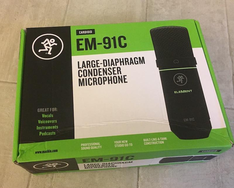 NEW Condenser Microphone Mackie EleMent Series EM-91C, Audio ...