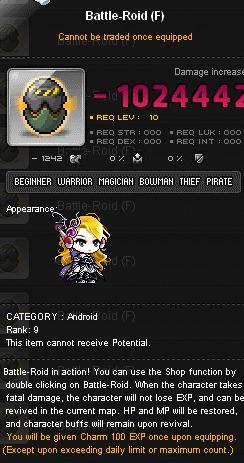 Maplesea Aquila Battleroid F/M, Video Gaming, Gaming Accessories, In ...