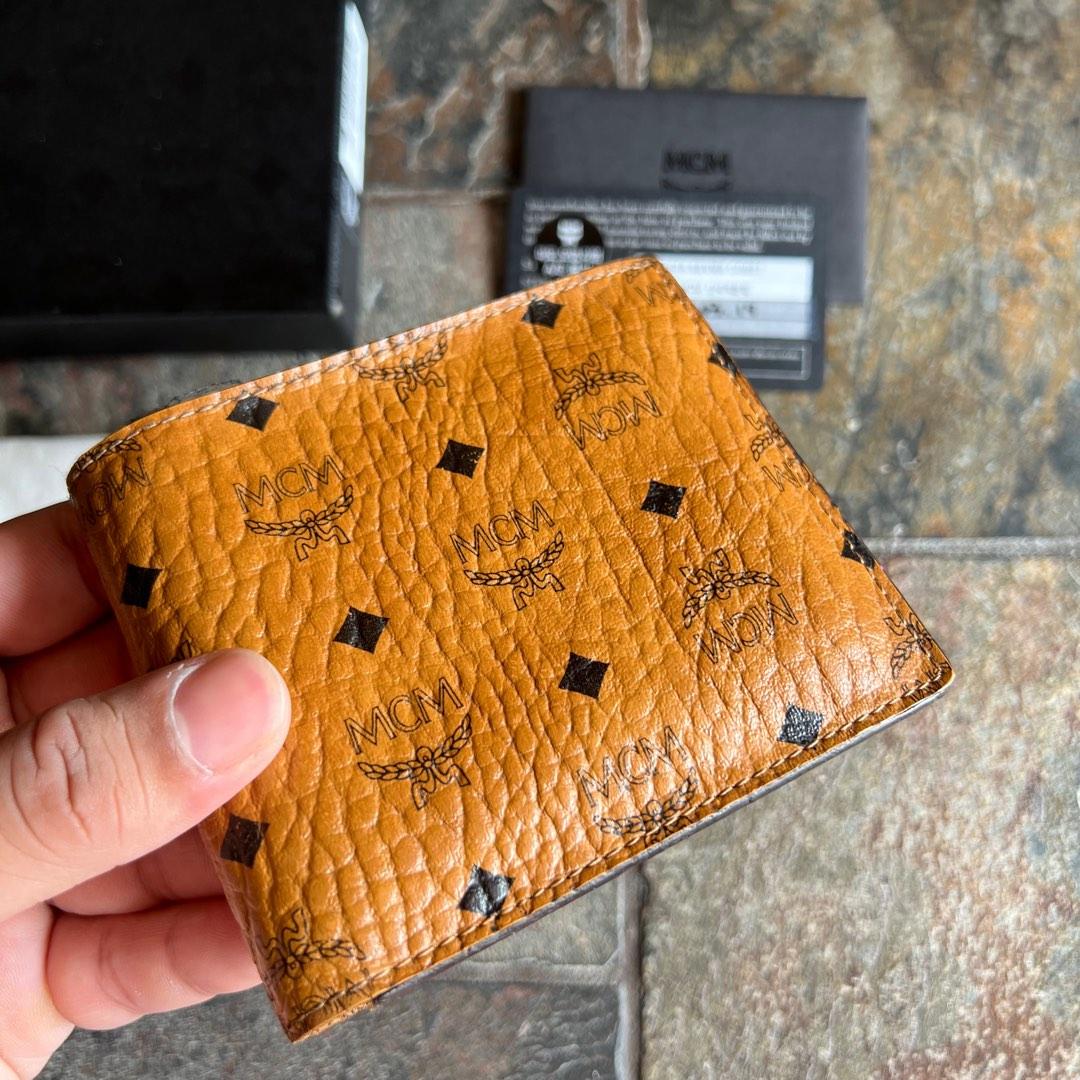 Mcm Men wallet cognac, Men's Fashion, Watches & Accessories, Wallets ...