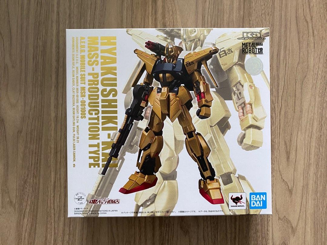 Bandai Metal robot spirits ka signature side ms hyaku shiki kai mass production, Hobbies & Toys ...