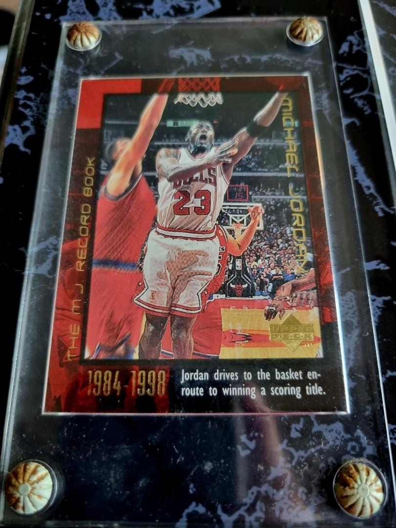 Michael Jordan Plaque - 'The Last Shot' (With duplicated Michael Jordan ...