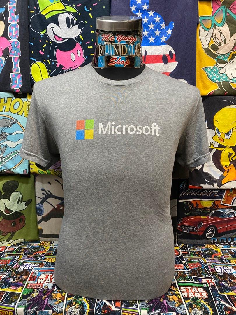 Microsoft, Men's Fashion, Tops & Sets, Tshirts & Polo Shirts on Carousell