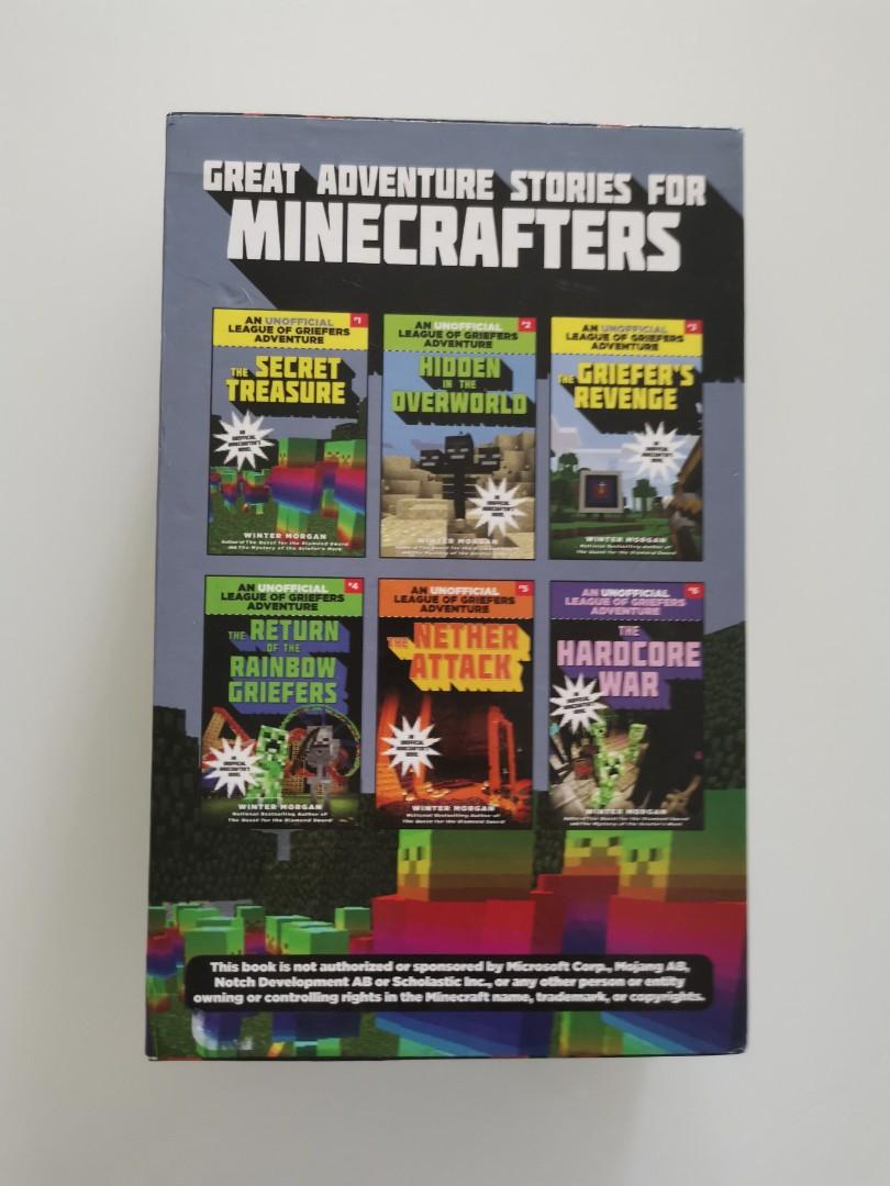 Minecraft adventure series novel book set, Hobbies & Toys, Books ...
