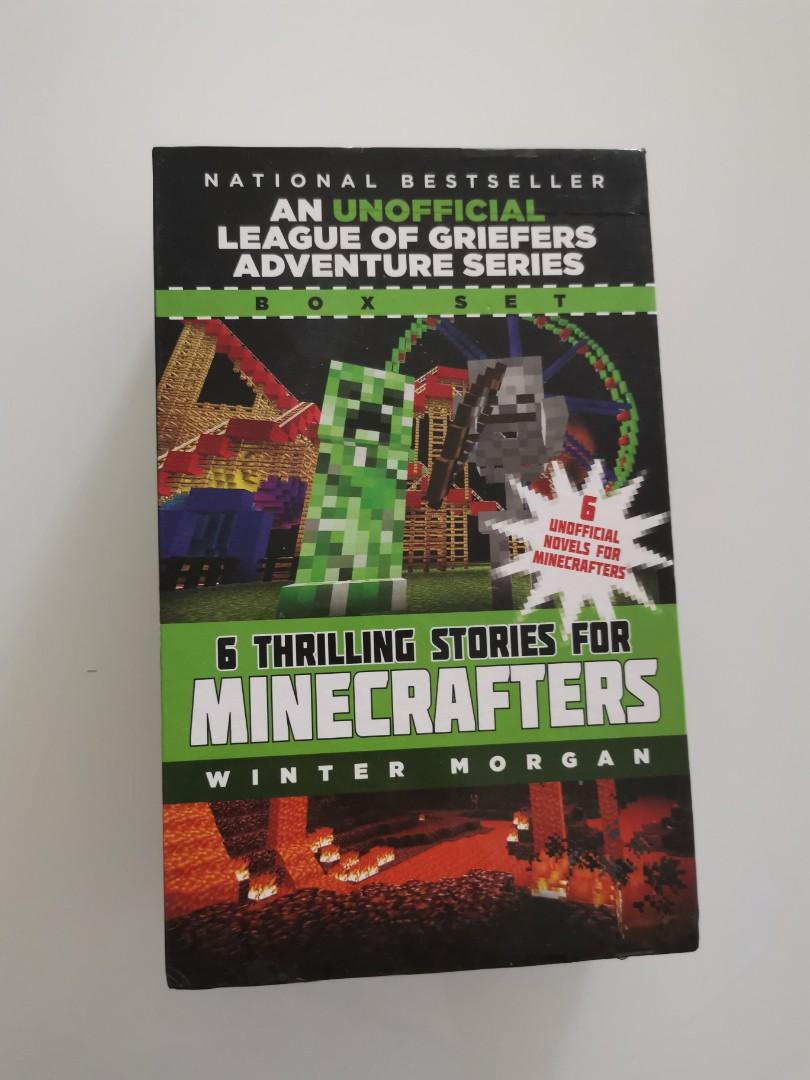 Minecraft adventure series novel book set, Hobbies & Toys, Books ...