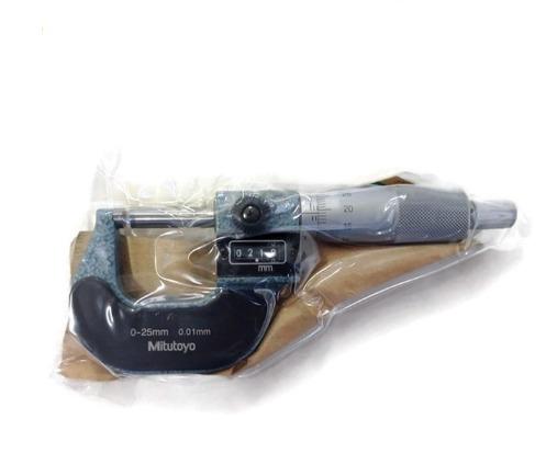 Mitutoyo Digit Outside Micrometer 0-25mm Model: 193-101 Made in Japan ...