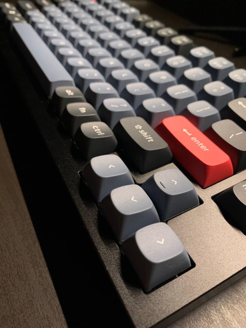 Modded Keychron Q1 v2 knob w/ Pro Red, Computers & Tech, Parts ...