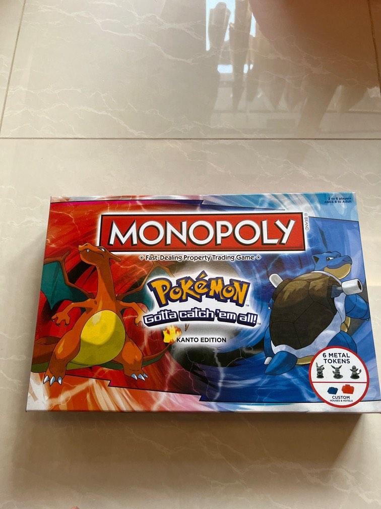 Monopoly Pokémon Kanto Edition Board Game, Hobbies & Toys, Toys & Games ...