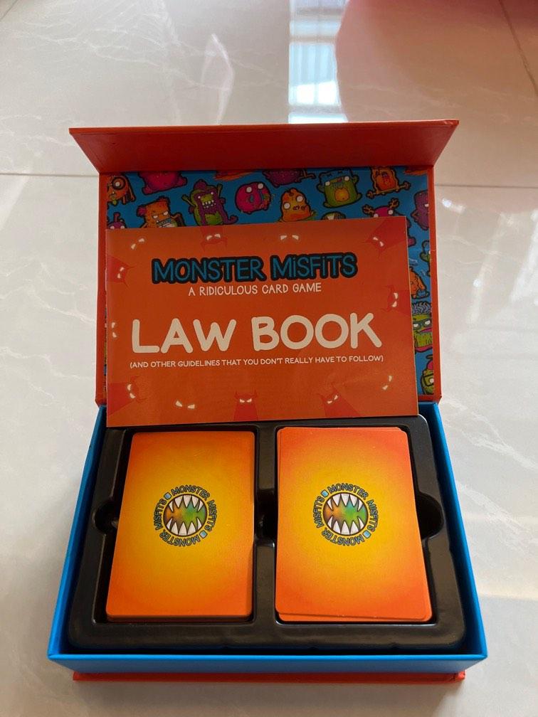 Monster Misfits Board Game, Hobbies & Toys, Toys & Games on Carousell