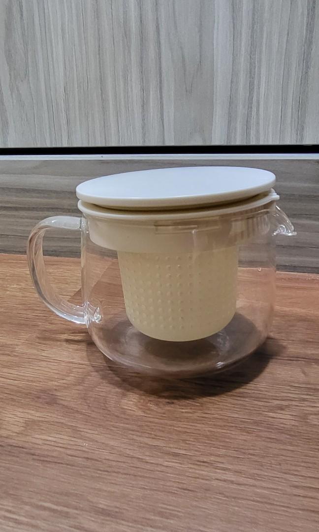 Muji Heatproof Glass Pot (Small), Furniture & Home Living, Kitchenware ...