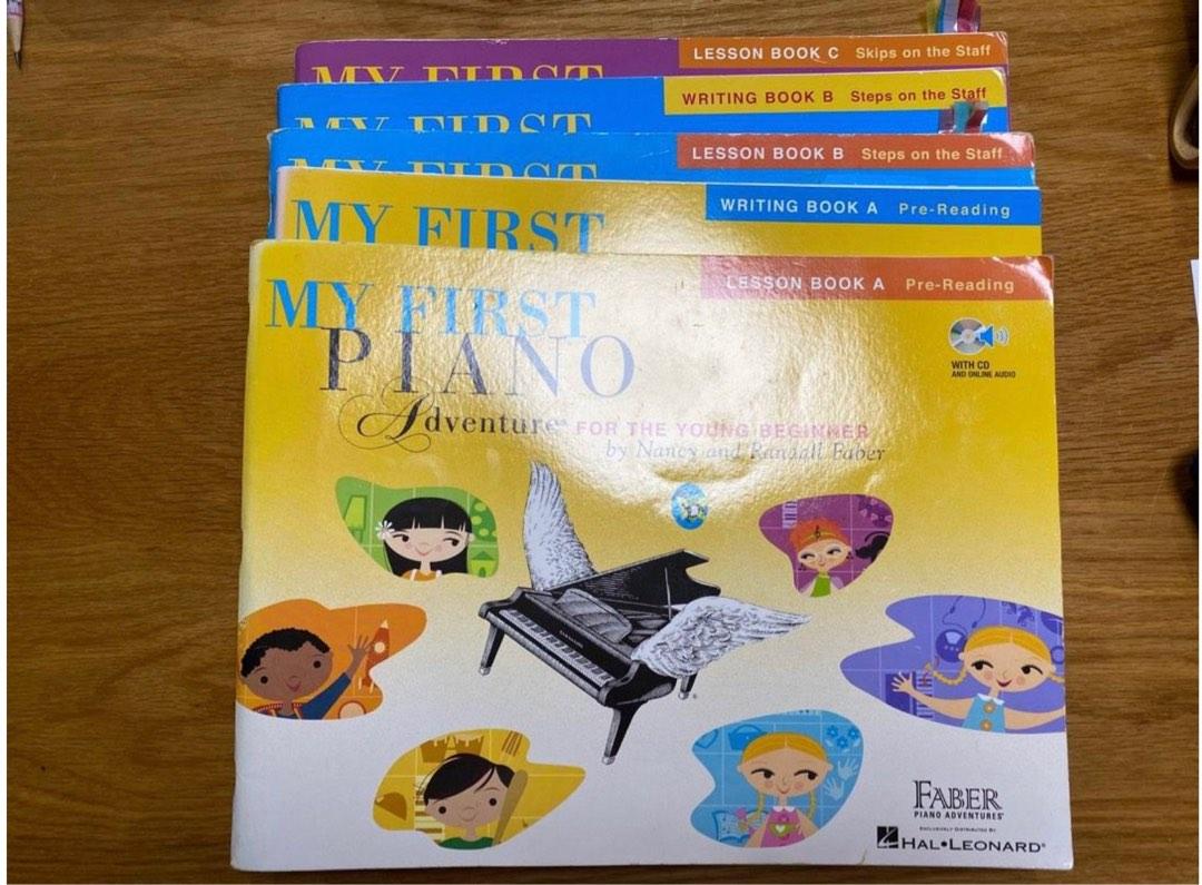 My First Piano Adventure Lesson/Writing Book, Hobbies & Toys, Books ...