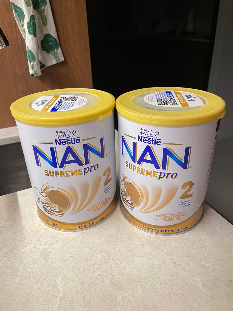 Nan Supreme Pro Stage 2 Baby Formula, Babies & Kids, Nursing & Feeding ...