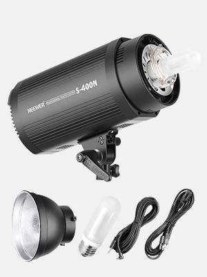 Neewer Professional Studio Flash Strobe Light Monolight - 400W GN.60 ...
