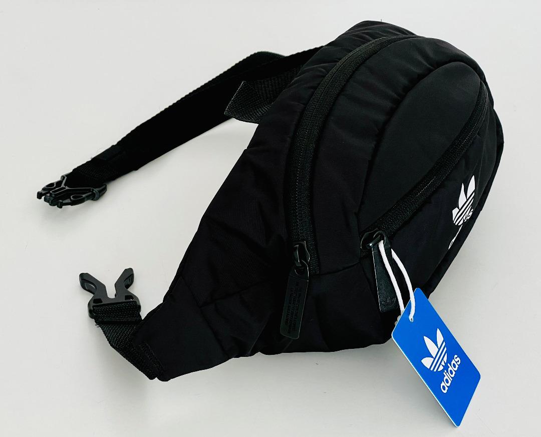 NEW! ADIDAS ORIGINALS NATIONAL BLACK / WHITE HIP FANNY PACK WAIST BELT ...