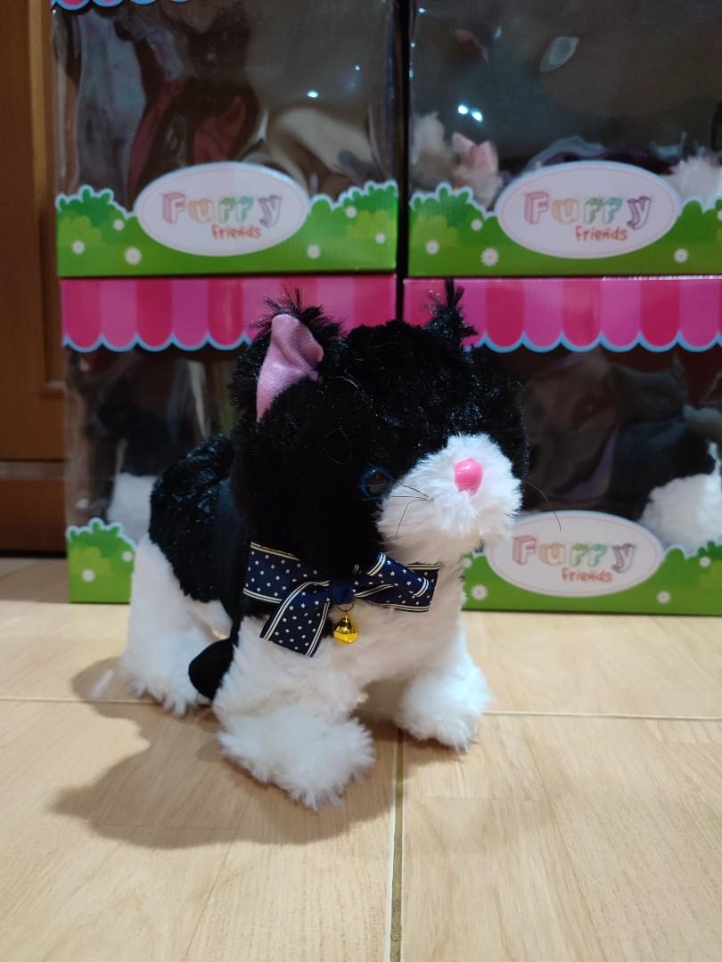 NEW Furry Friends Cat Boneka Berjalan, Toys & Collectibles, Mainan di ...