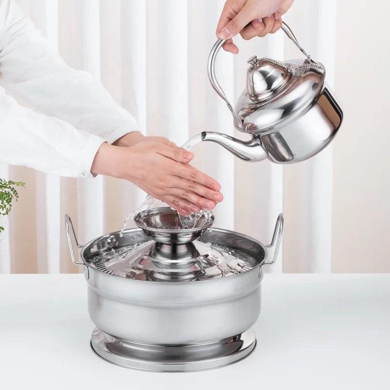 New Moroccan Gold Hand Washing Kettle, Furniture & Home Living ...