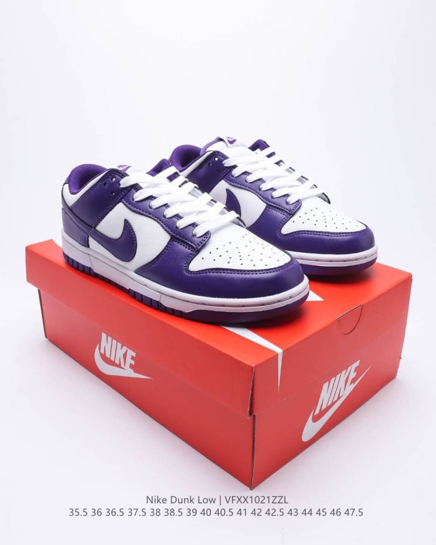 Nike Dunk Low Classic color Men's and women's skateboard shoes, 他的時尚, 鞋 ...