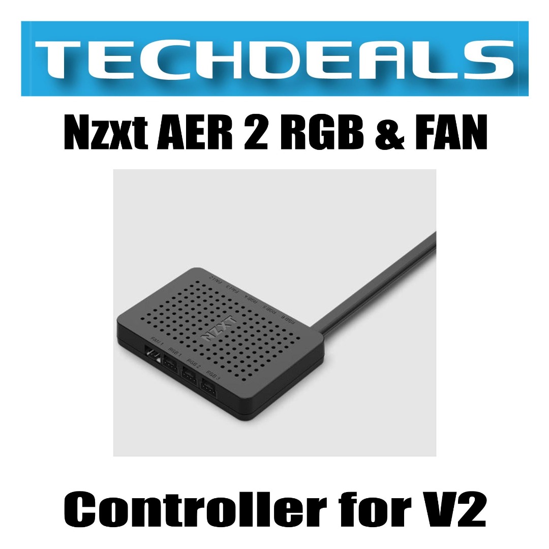 Nzxt AER 2 RGB & FAN Controller for V2, Computers & Tech, Parts ...