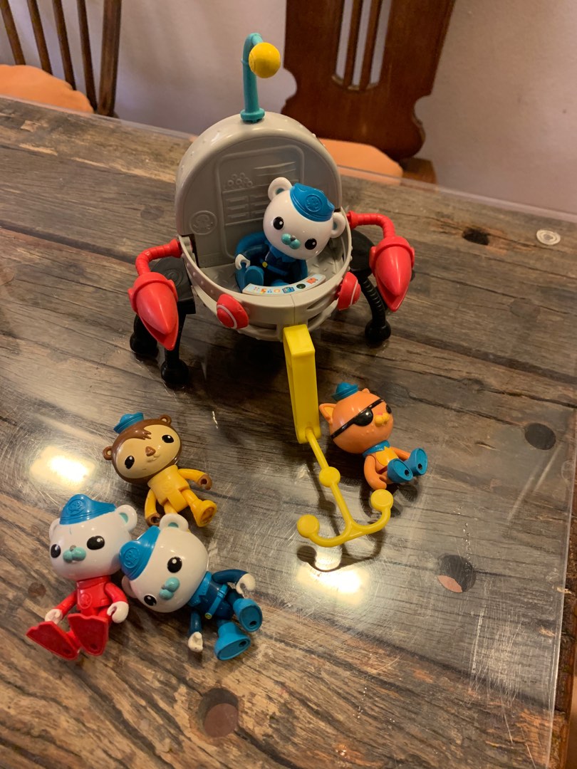 Octonauts Toy Kwazii Shellington Captain Barnacle Gup Vehicle, Babies ...