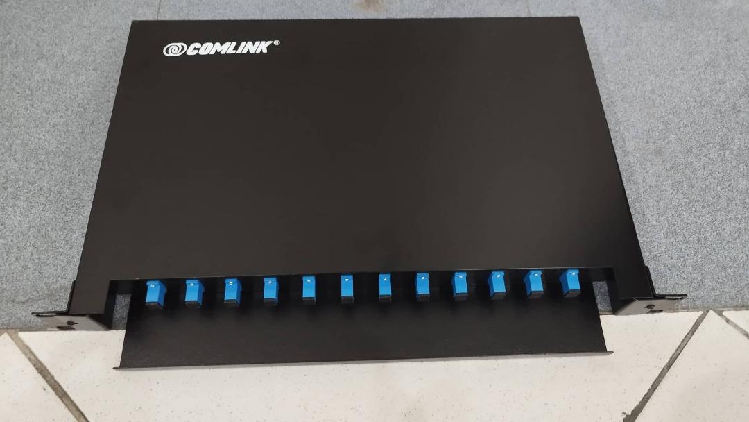 ODF 12 Optical Distribution Frame 12 Core With 12pcs SC Pigtail ...