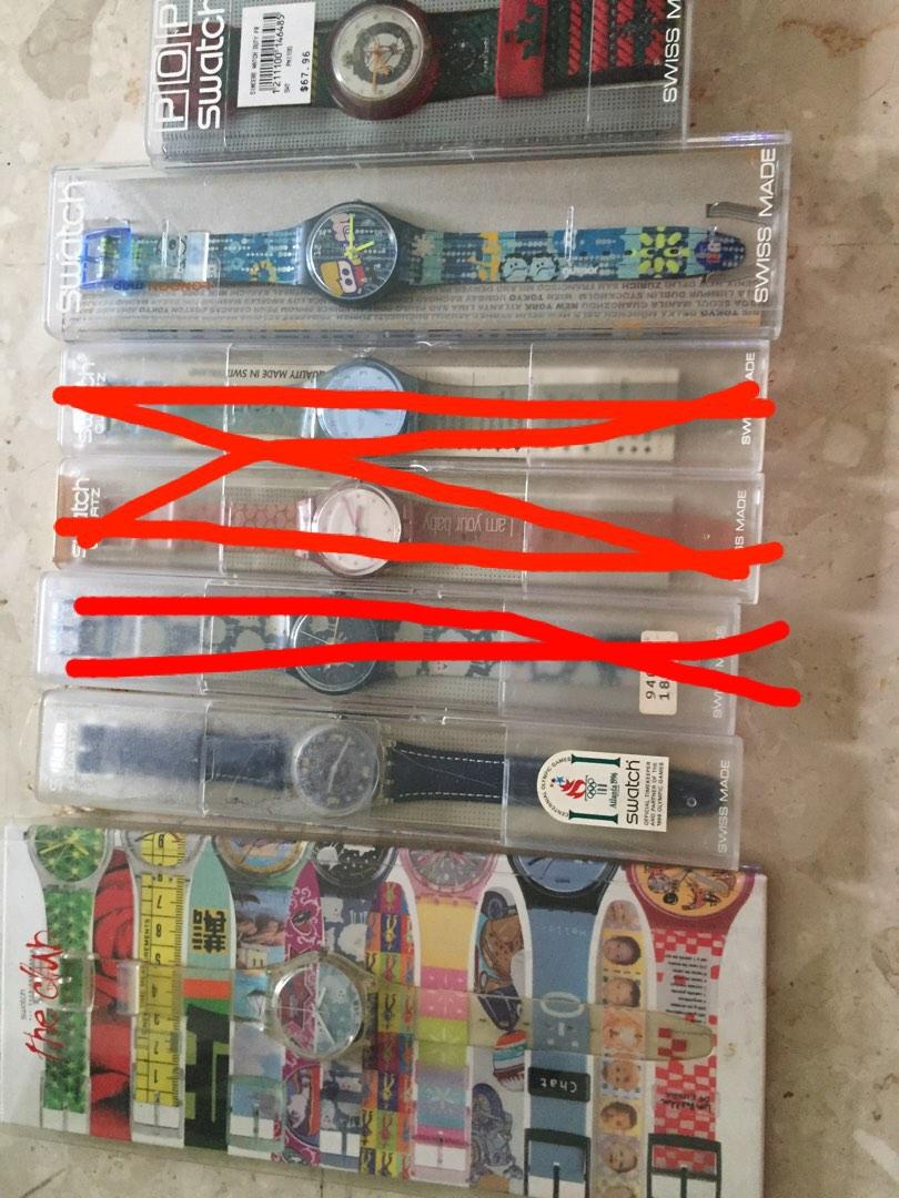 Old Swatch watch collection 4, Hobbies & Toys, Memorabilia ...
