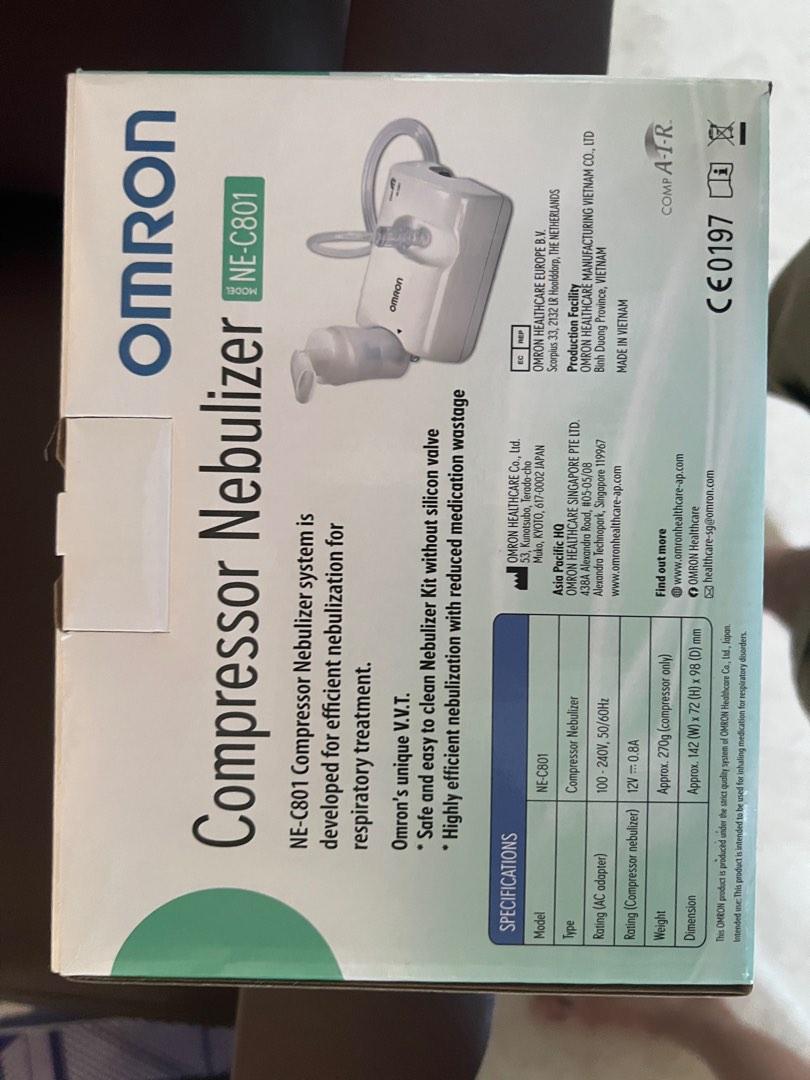 Omron Compressor Nebulizer, Health & Nutrition, Medical Supplies ...