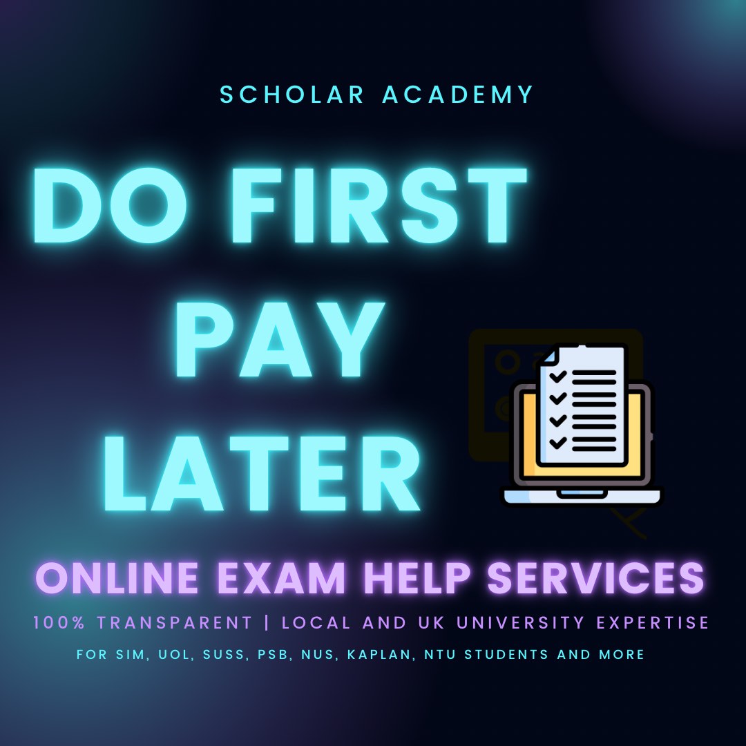Online Exam Help |Do First Pay Later|, Learning & Enrichment, Professional Skills on Carousell