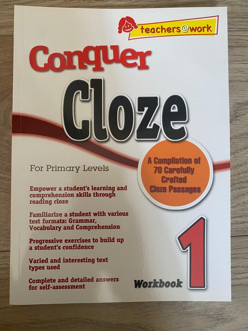 P1 English Cloze Passage Assessment Book, Hobbies & Toys, Books ...