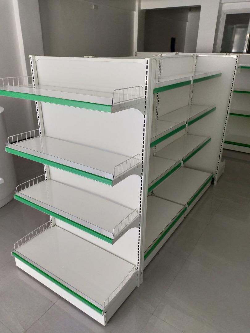 PAD Gondola Shelve Adjustable Rack Backing, Furniture & Home Living ...