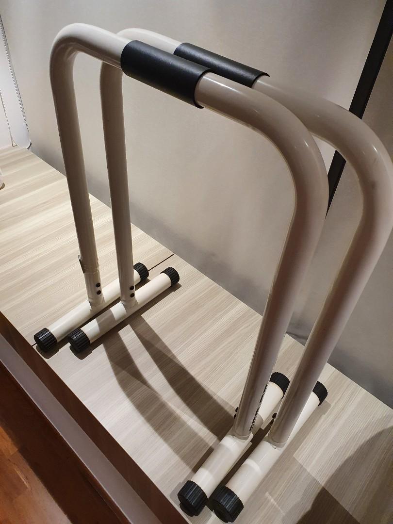 Parallel bars for dips, pull ups and cardio hiit exercises, Sports ...