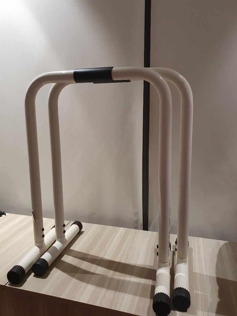 Parallel bars for dips, pull ups and cardio hiit exercises, Sports ...