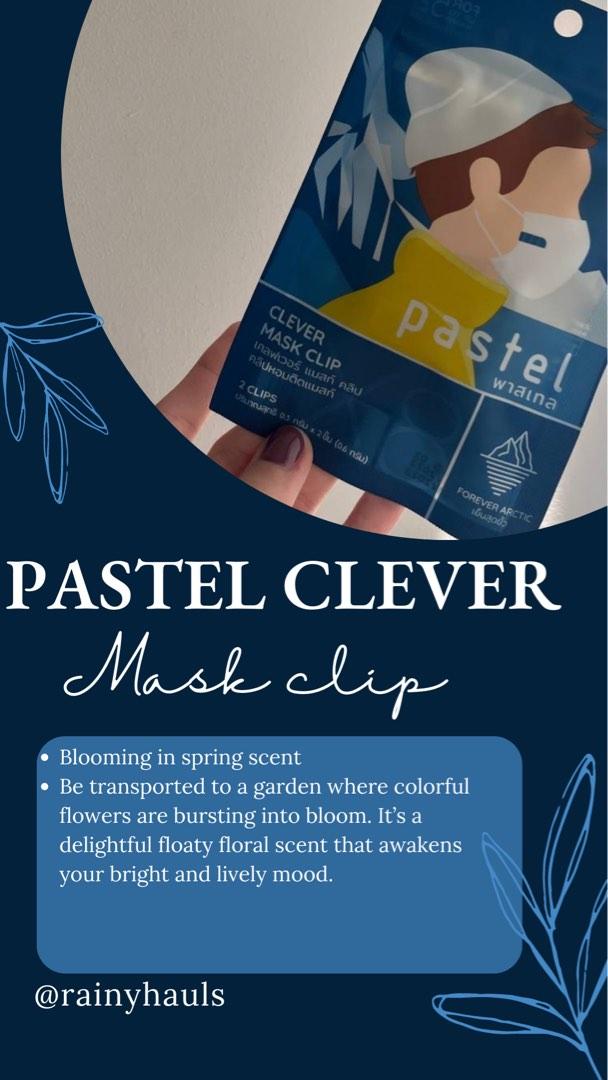 PASTEL CLEVER CLIP, Health & Nutrition, Face Masks & Face Shields on Carousell