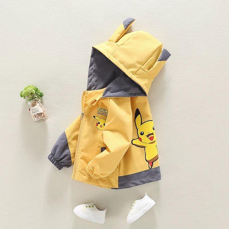 Pikachu jacket - pokemon, Babies & Kids, Babies & Kids Fashion on Carousell
