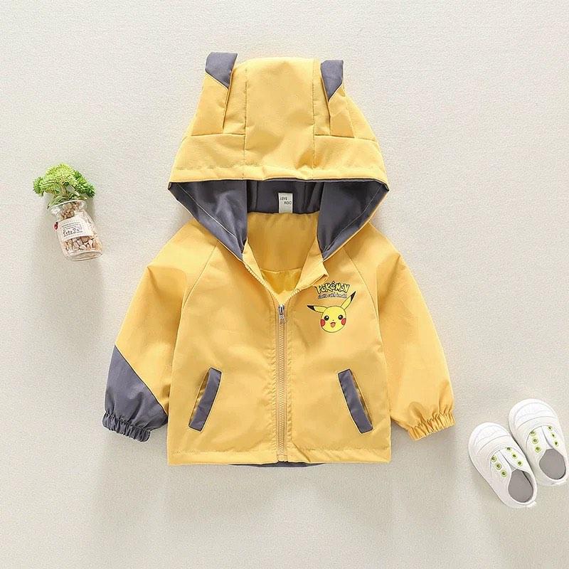 Pikachu jacket - pokemon, Babies & Kids, Babies & Kids Fashion on Carousell