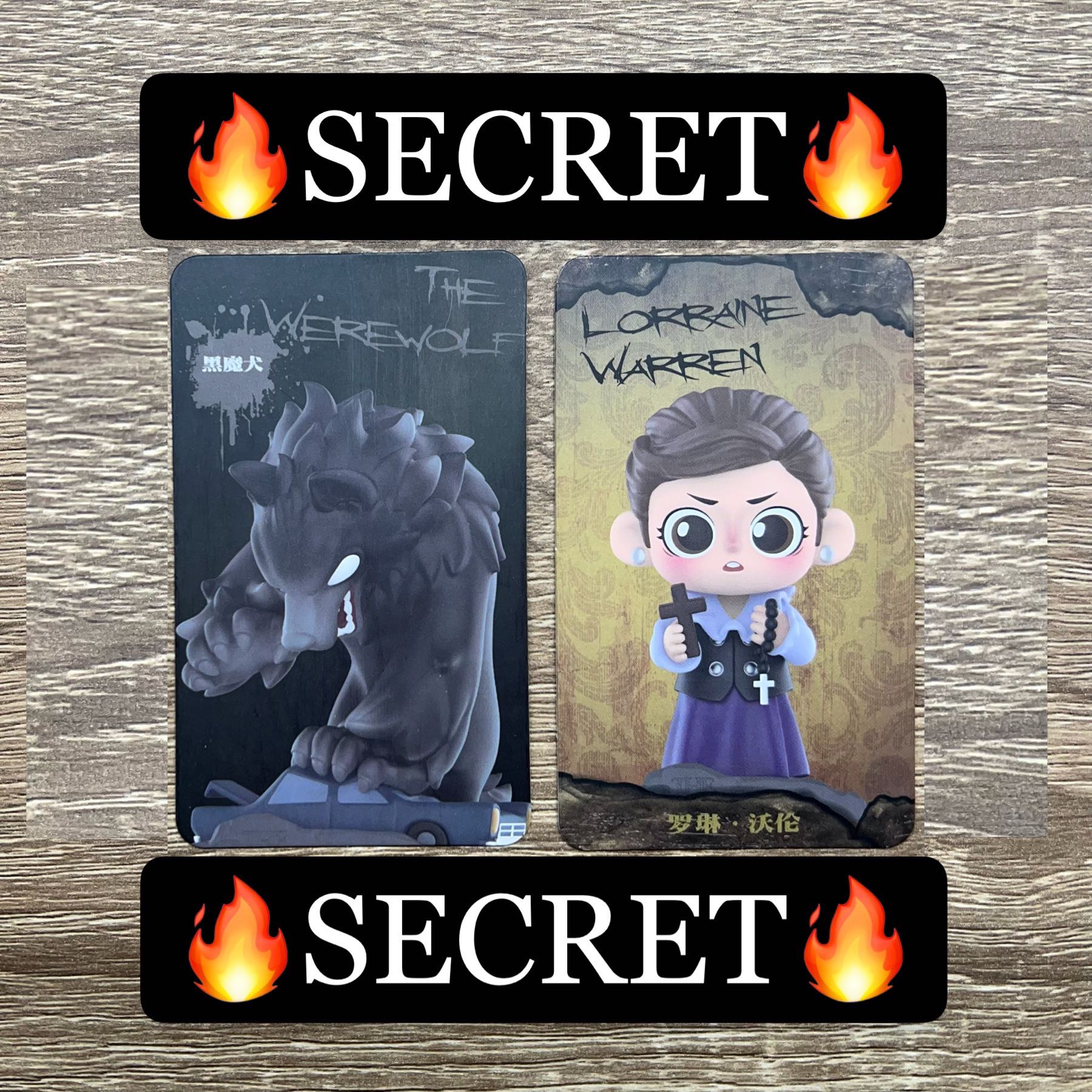 POPMART - The Conjuring SECRET WEREWOLF + Lorraine, Hobbies & Toys ...