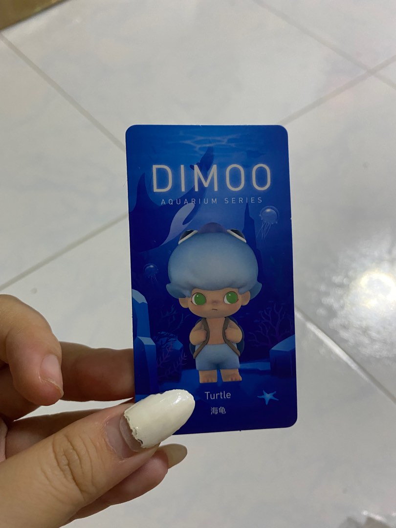 popmart Dimoo Aquarium - turtle, Hobbies & Toys, Toys & Games on Carousell